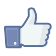 Facebook Like vector free download
